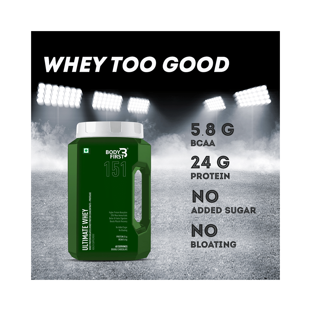 Body First Ultimate Whey Double Chocolate | 30 Minutes 24/7 Delivery