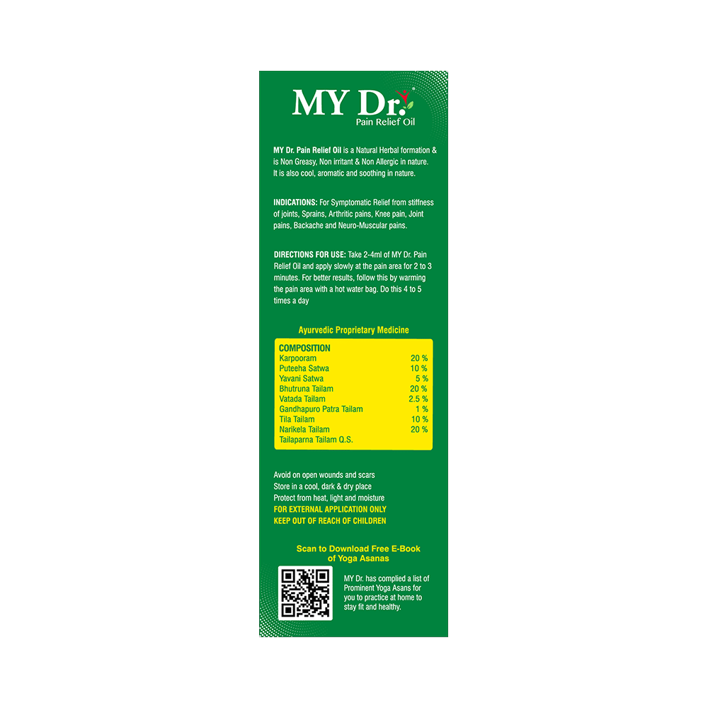MY Dr Pain Relief Oil with My Dr Pain Relief 30 Capsule Free | 30 ...