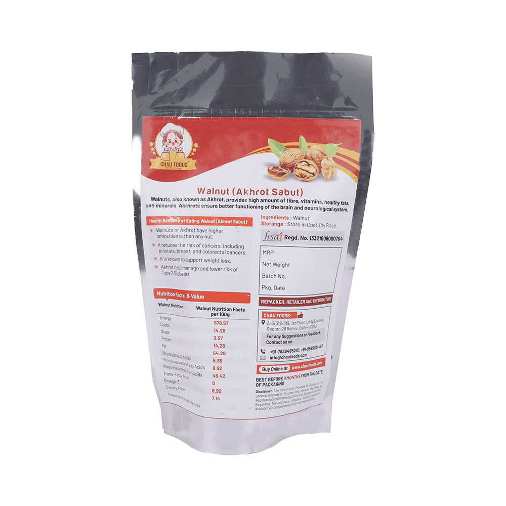 Chau Foods Walnut (Akhrot Sabut) | 30 Minutes 24/7 Delivery