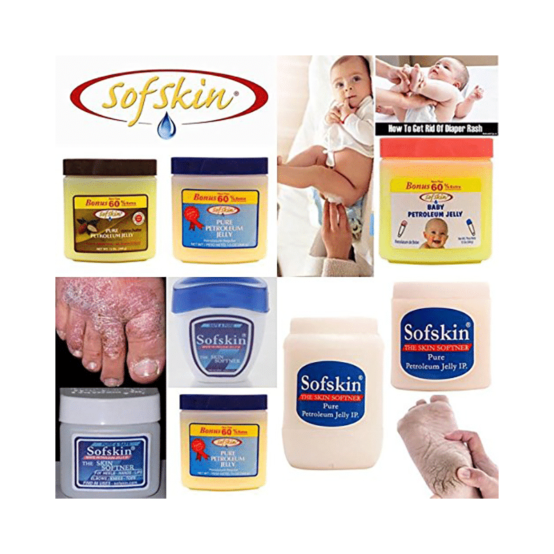 Sofskin White Petroleum Jelly | 30 Minutes 24/7 Delivery