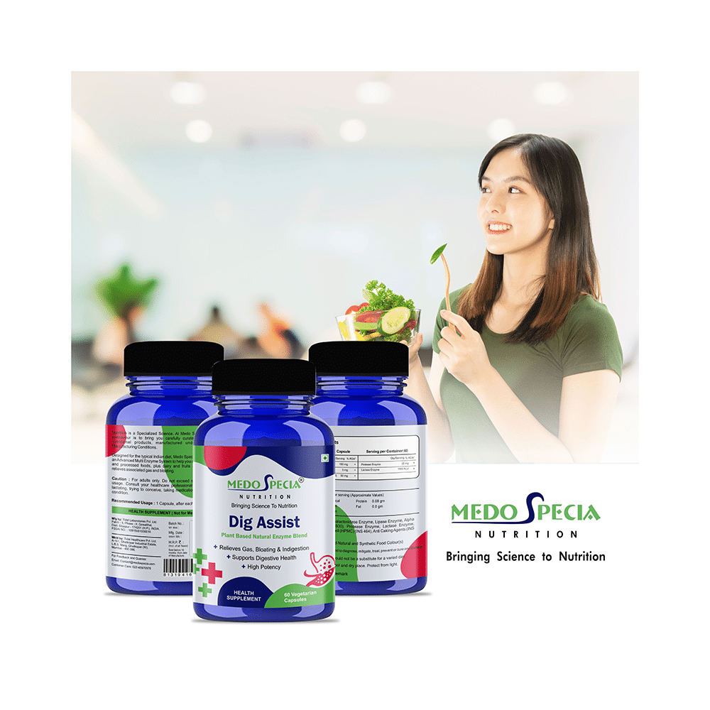 Medo Specia Dig Assist Capsule | 30 Minutes 24/7 Delivery