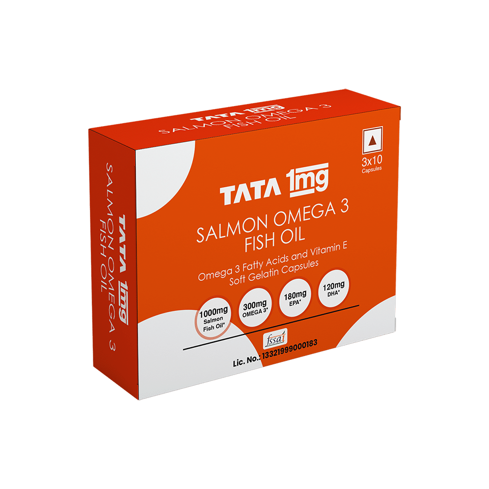 Combo Pack of Amrith Noni Artho Plus (750ml) & Tata 1mg Salmon Omega 3 ...