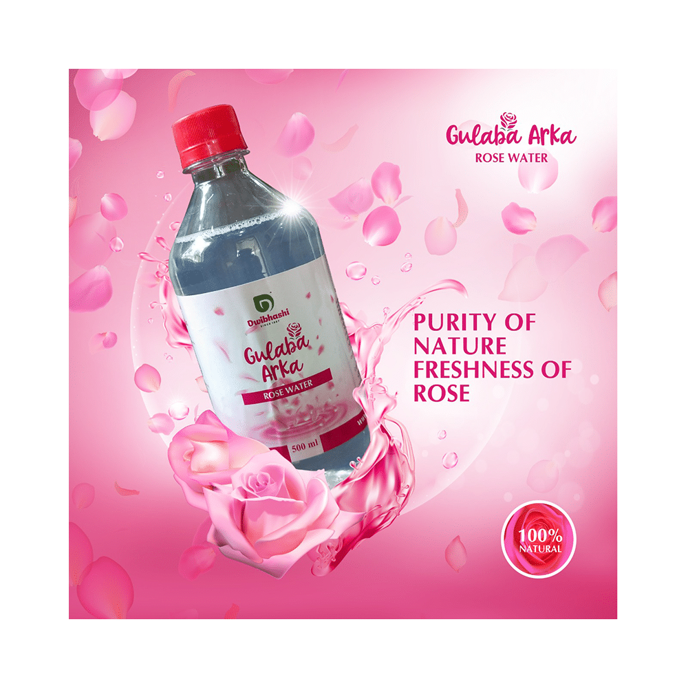 Dwibhashi Gulaba Arka Rose Water | 30 Minutes 24/7 Delivery