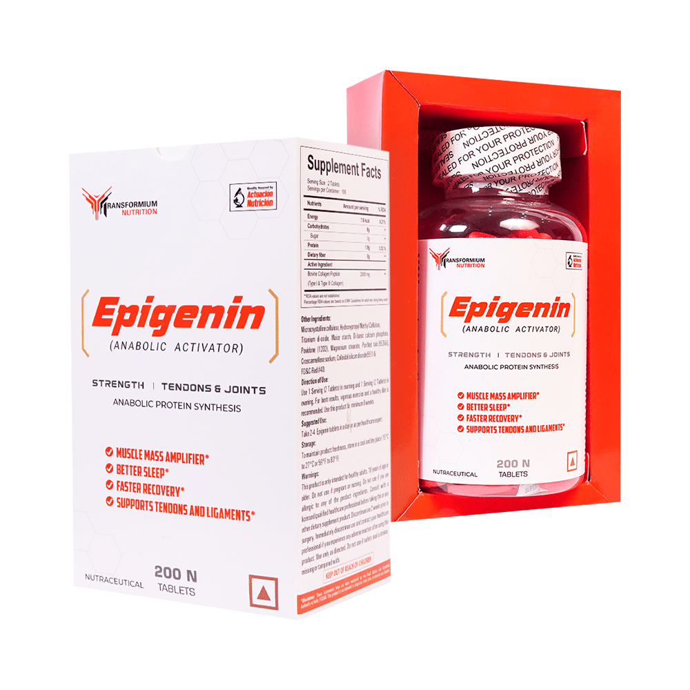Transformium Nutrition Epigenin Tablet | 30 Minutes 24/7 Delivery
