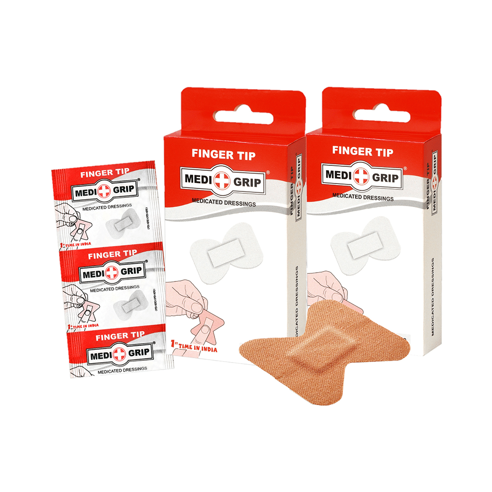 Medigrip Finger Tip First Aid Plaster | 30 Minutes 24/7 Delivery