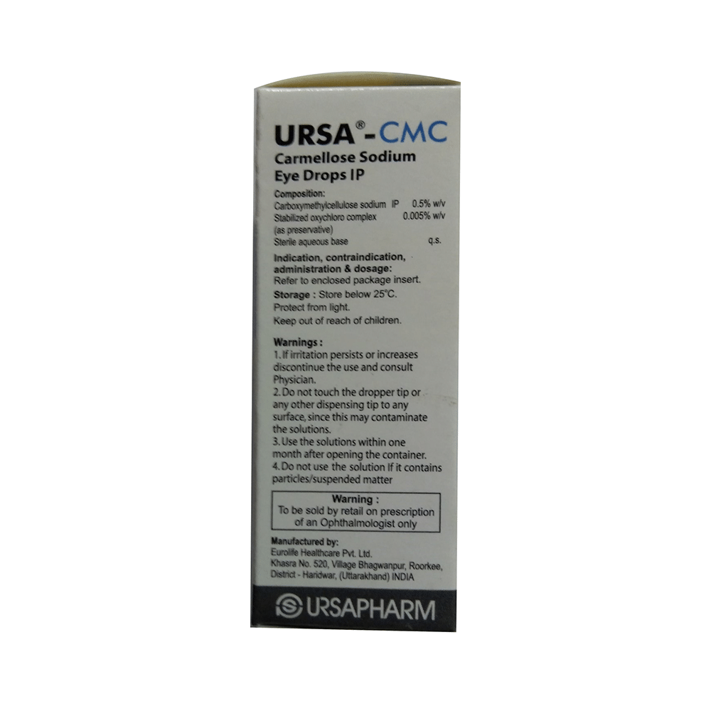 Ursa-CMC Eye Drop | 30 Minutes 24/7 Delivery