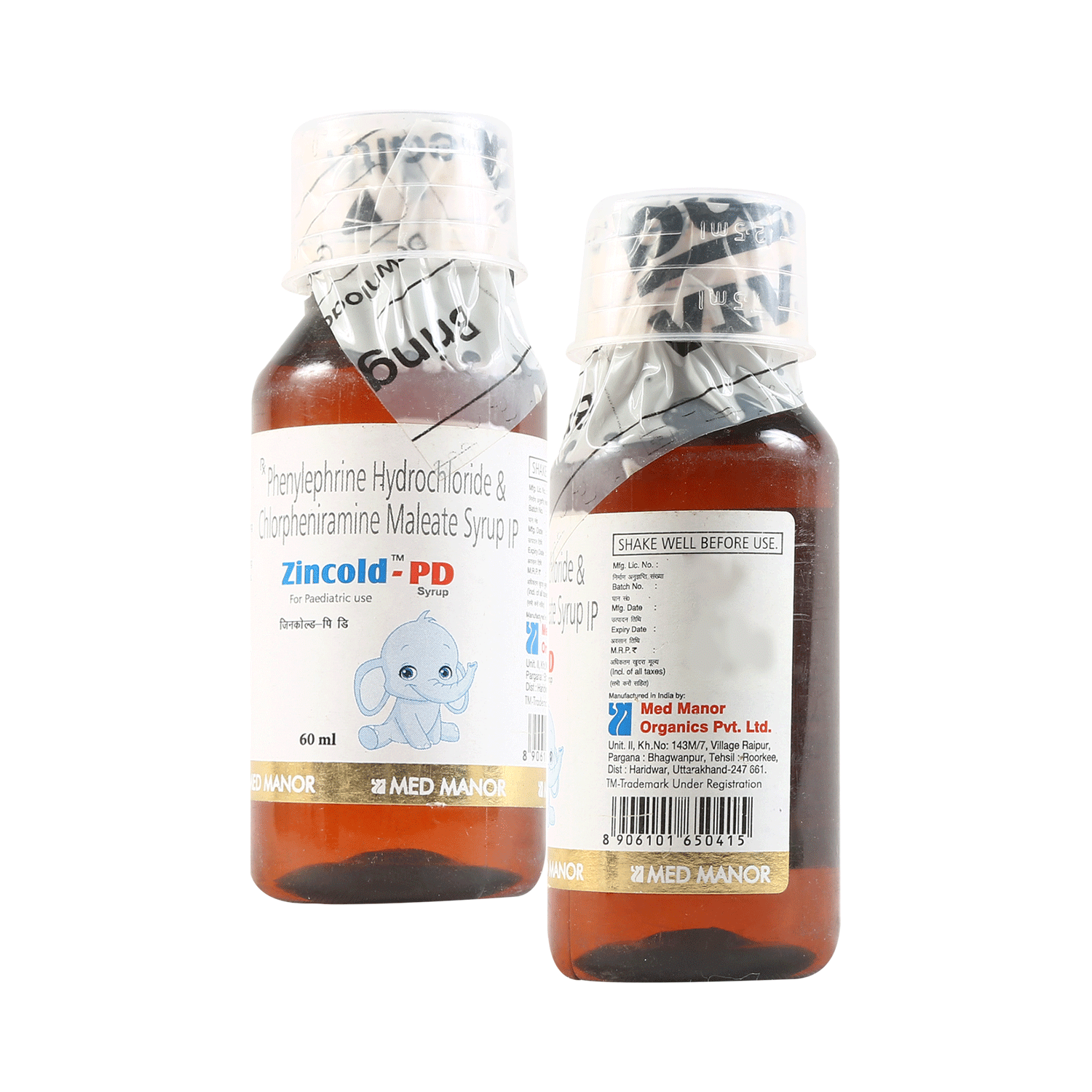 Zincold PD Syrup | 30 Minutes 24/7 Delivery