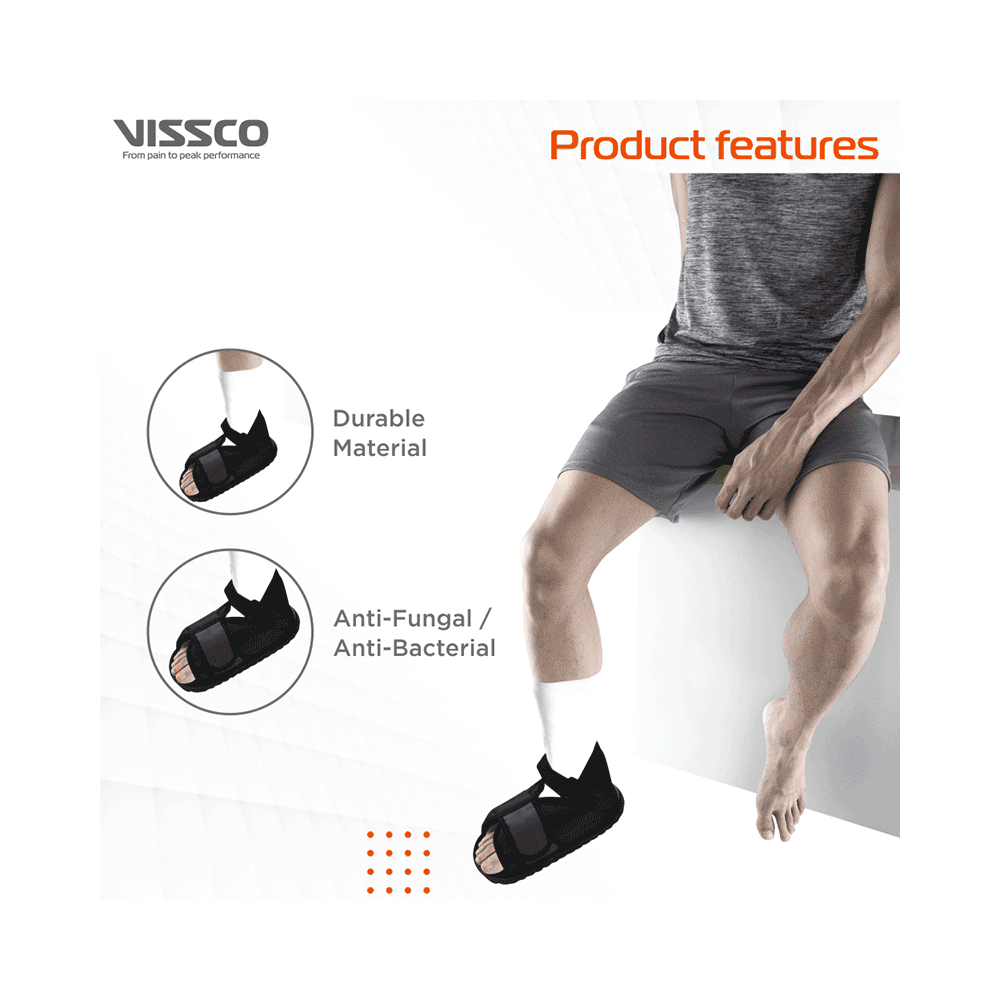 Vissco Cast Shoe, Provides Stability & Protection while the Leg is in ...