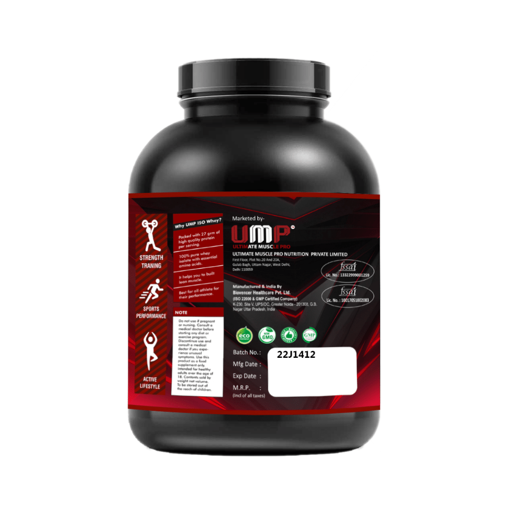 Ultimate Muscle Pro ISO-Whey Protein Powder Creamy Chocolate | 30 ...