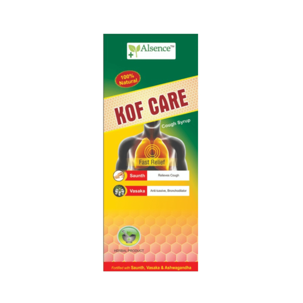 Alsence Kof Care Cough Syrup (100ml Each) | 30 Minutes 24/7 Delivery