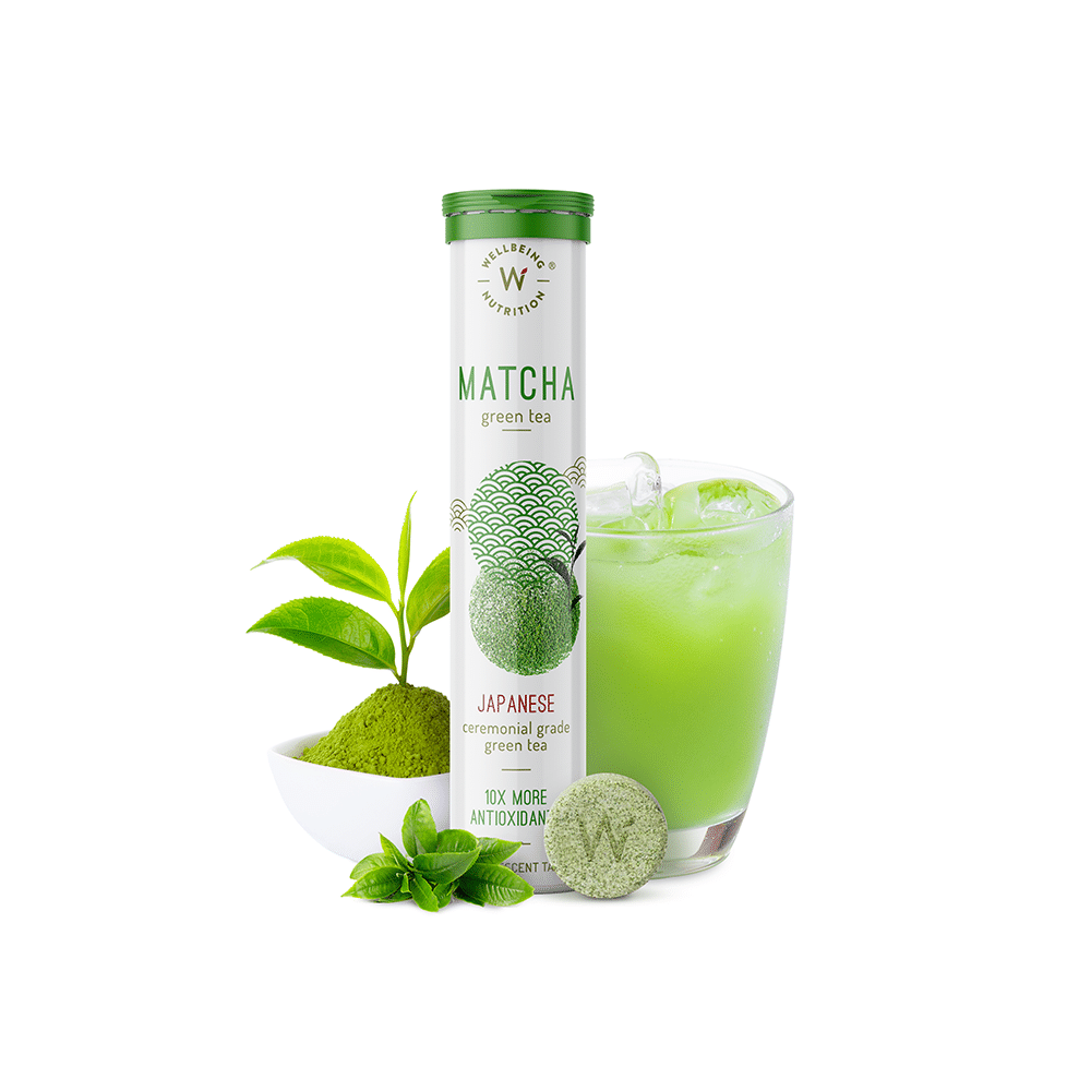 Wellbeing Nutrition Matcha Japanese Ceremonial Grade Green Tea ...
