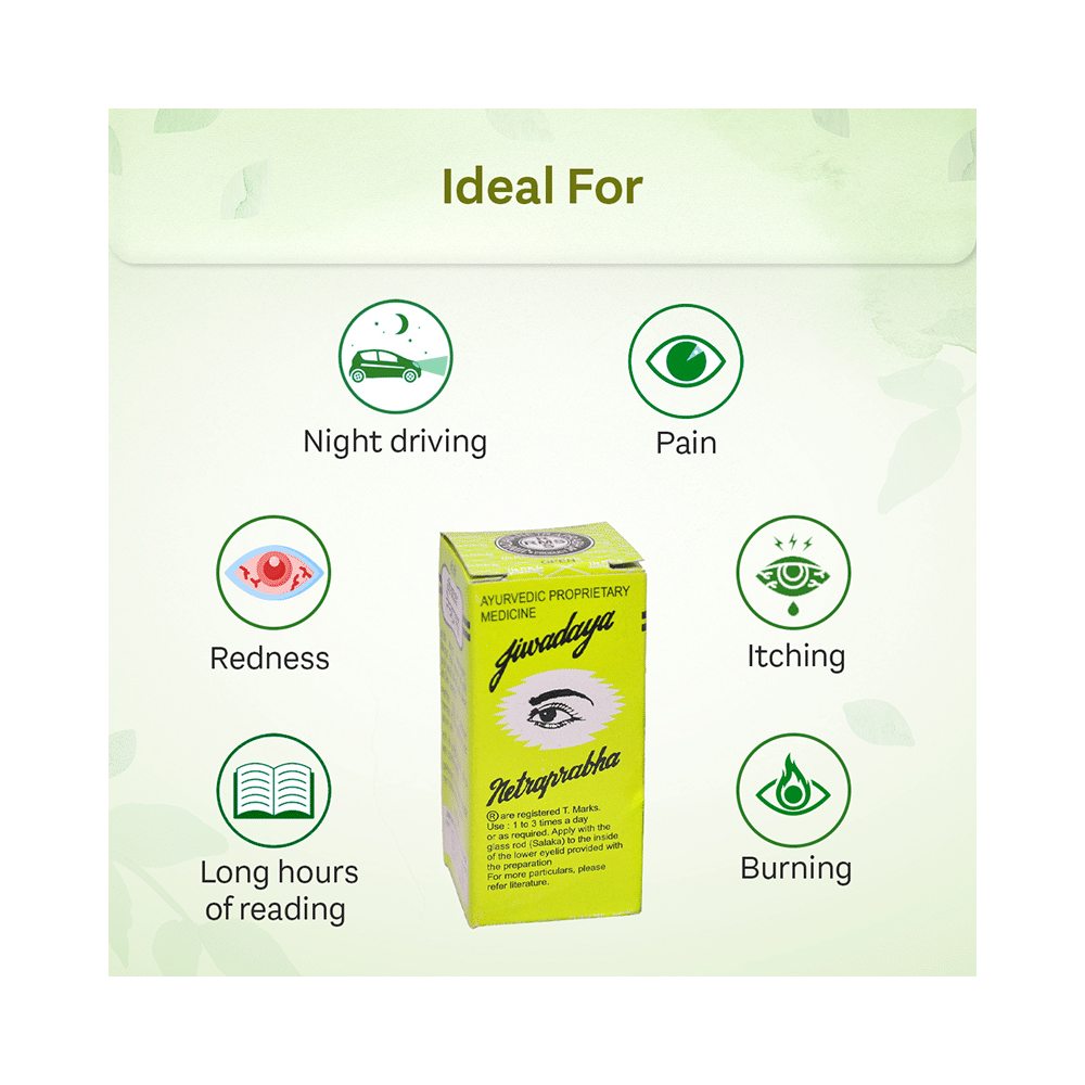 Jiwadaya Netraprabha Eye Drop (5ml Each) | 30 Minutes 24/7 Delivery