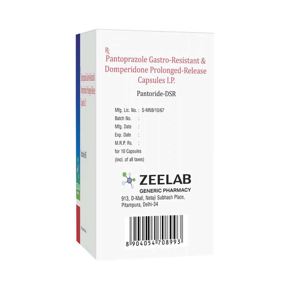Pantoride-DSR Capsule | 30 Minutes 24/7 Delivery