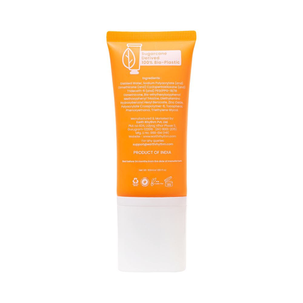 Earth Rhythm Ultra Defence Sunscreen SPF 50 PA++++ | 30 Minutes 24/7 ...