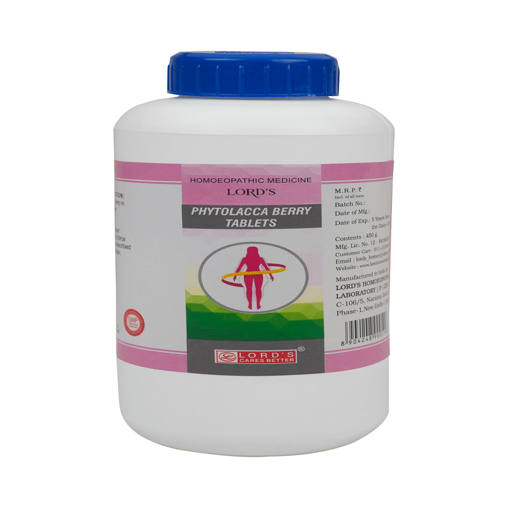 Lord's Phytolacca Berry Tablet | 30 Minutes 24/7 Delivery