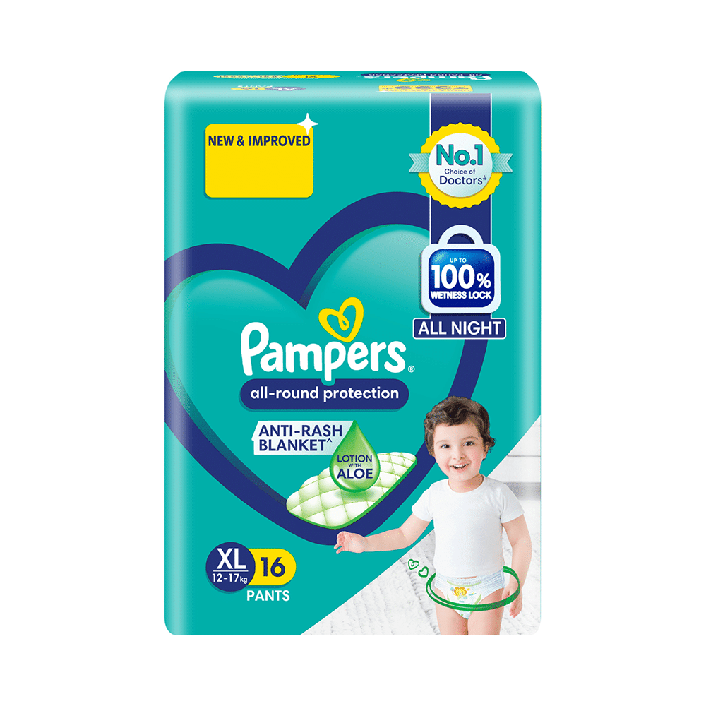 Pampers All-Round Protection Anti Rash Blanket Lotion with Aloe Vera ...