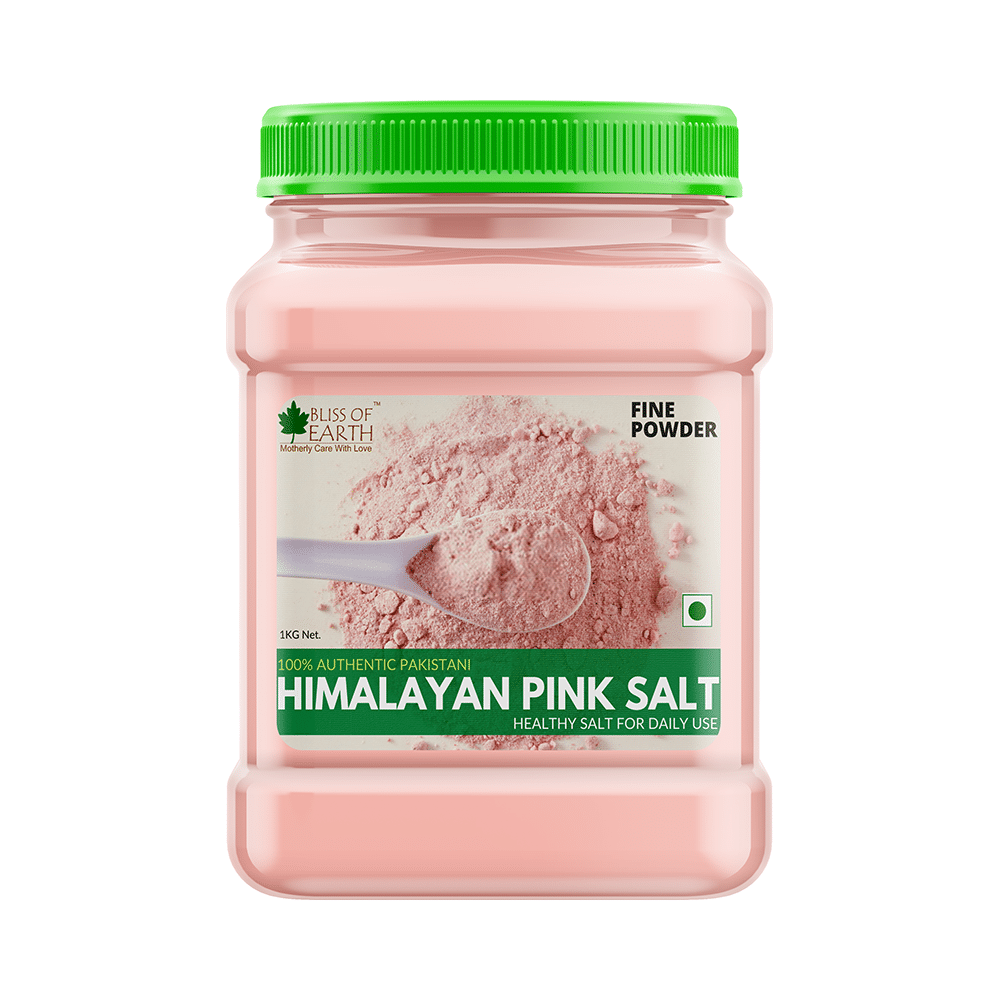 Bliss of Earth 100% Authentic Pakistani Himalayan Pink Salt Powder | 30 ...