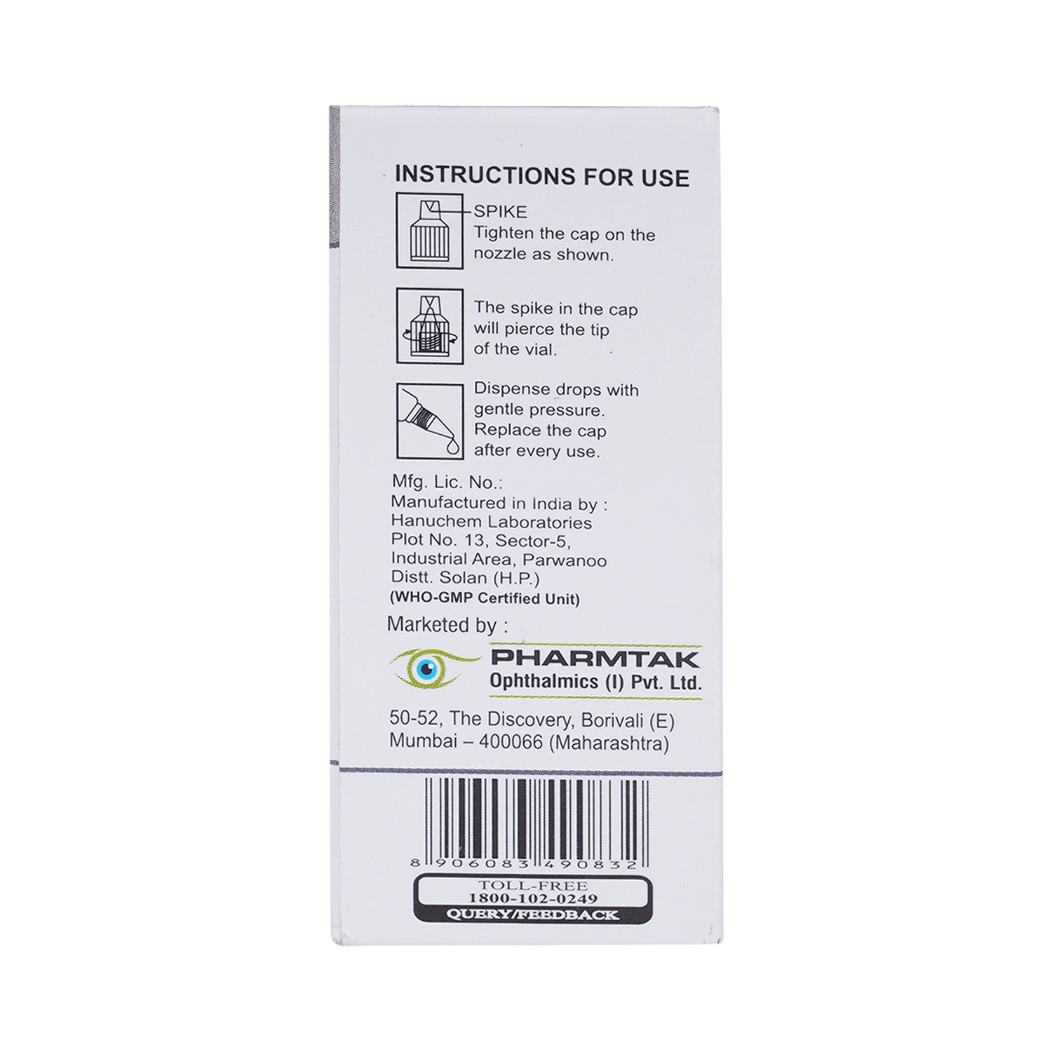 Takchlor Eye Drops | 30 Minutes 24/7 Delivery